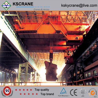 Best Quality Steel Factory Double Girder Overhead Foundry Crane