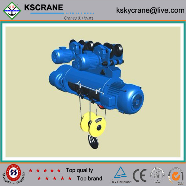 500kg Small Overhead Crane Electric  Wire Rope Hoist,0.5ton Mini Wire Rope Electric Hoist