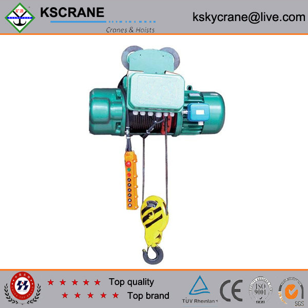 1t/2t/3t/5t/10t Cable Hoist With Electric Trolley and Radio Controller