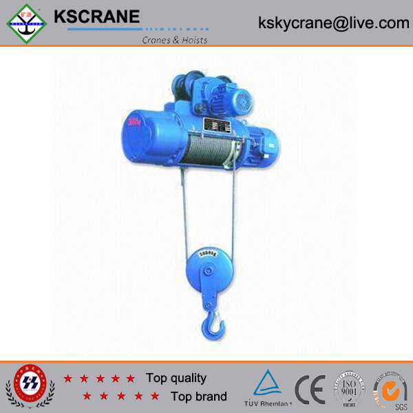 High Efficiency Metallurgy Type Wire Rope Electric Hoist