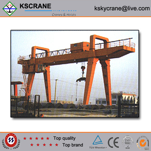 Boxed and Trussed Type Double Girder Gantry Crane For Workyard
