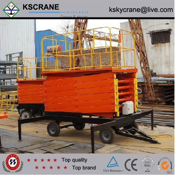 Cheap Mobile Scissor Type Hydraulic Lifting Platform