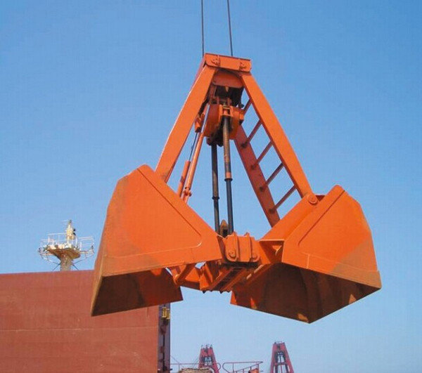 Electric Mechanical Grab Bucket, Clamshell Grab Bucket, Grab Bucket For Overhead Crane