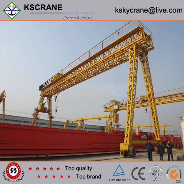 High Efficiency 2t Trussed Type Single Girder Door Crane Price With Carrier Beam