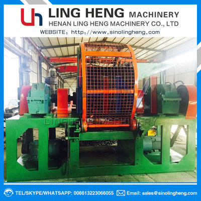 Customizable Recycling Waste Tire LH600-LH2000 Shredder Machine/Rubber Shredder Machine For Sale