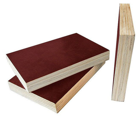 Brown Film Faced Plywood 8 - 12% Moisture Content Easy Work International Quality