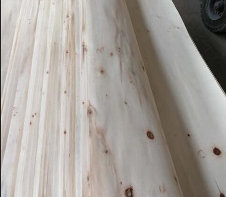 0.3 - 0.8mm Thickness Natural Wood Veneer Top Grade FSC Certification