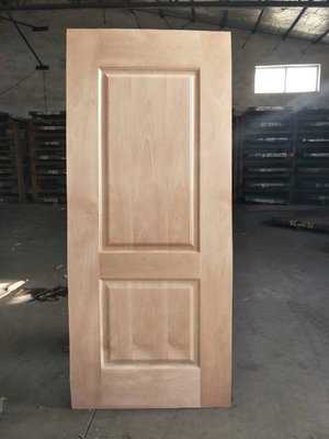5 - 10% Moisture HDF Door Skin High Durabiloity Wood Veneer Door Skin