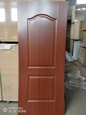 Height 2150mm HDF Door Skin 3mm / 4mm Thickness Natural Veneer Surface