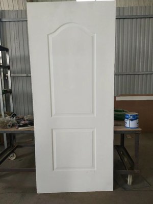 White Primer HDF Door Skin , Environmental Friendly, Model 1