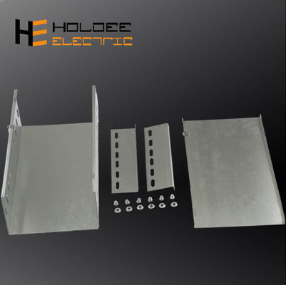 Easy Installation Fire-Retardant Coating Low-carbon Steel Q235 Solid Through Cable Tray With Accessories