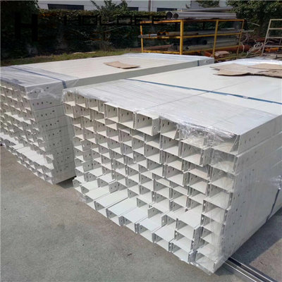 Low Voltage Pre Galvanized/GI Ventilated Or Perforated Trough Cable Trays System With Hole China Manufacturer