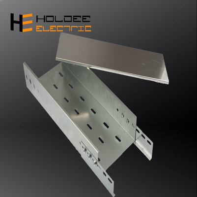 Corrosion Resistant Electric Aluminium Alloy 1060 Ventilated Or Perforated Trough Cable Tray 250mm Made In China