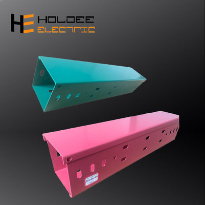 2020 New Style OEM Indoor Epoxy Coated Straight Small Grid Cable Trays Supporting System With Customized Sizes