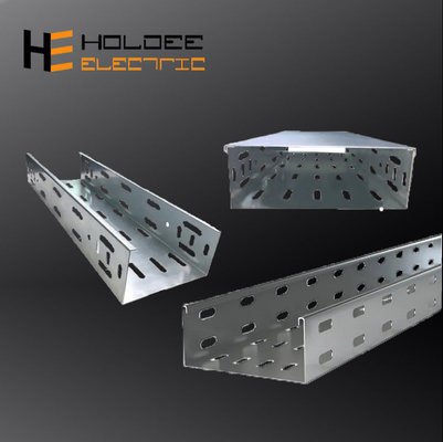 Professional Factory High Quality Electrical Galvanized Channel Type Long Span Ladder Tray Cable Tray With Accessories
