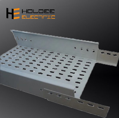 Corrosion Resistant Electric Aluminium Alloy 1060 Ventilated Or Perforated Trough Cable Tray 250mm Made In China