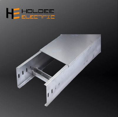 Professional Factory High Quality Electrical Galvanized Channel Type Long Span Ladder Tray Cable Tray With Accessories