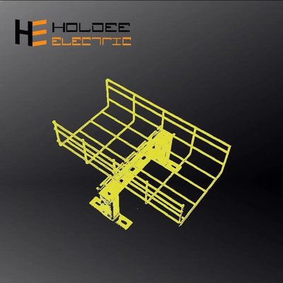China Professional Factory Electrical Galvanized Steel Channel Type Long Span Grid Cable Tray With Accessories
