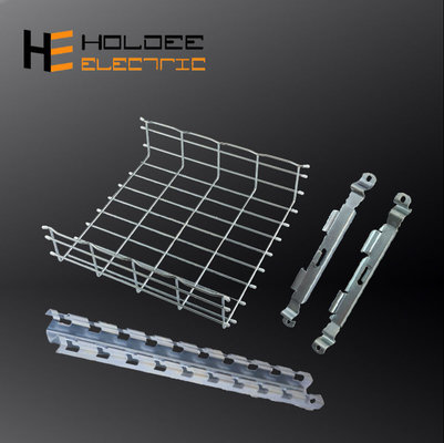 2020 New Style OEM Indoor Epoxy Coated Straight Small Grid Cable Trays Supporting System With Customized Sizes