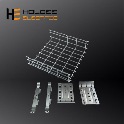 Easy Installation Fire-Retardant Coating Low-carbon Steel Q235 Ladder Type Cable Tray With Accessories