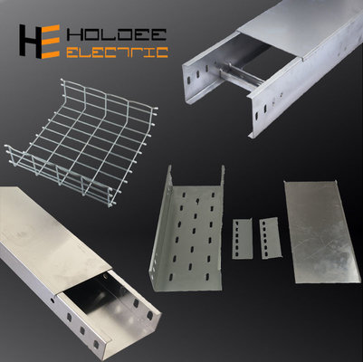 High Quality Textured Powder Coating Straight Small Wiring Duct Ladder Type Cable Tray Without Zinck Wisker Damage
