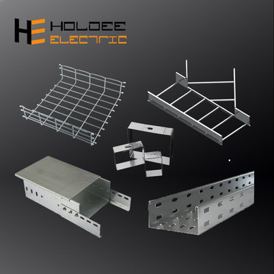 2020 New Style OEM Indoor Epoxy Coated Straight Small Grid Cable Trays Supporting System With Customized Sizes