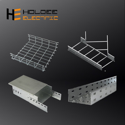 2020 New Style OEM Indoor Epoxy Coated Straight Small Cable Trays Supporting System With Customized Sizes
