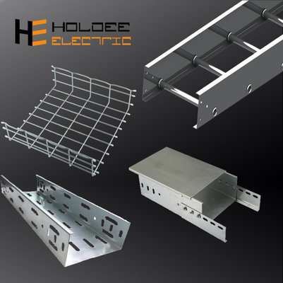 Low Voltage Dustproof Antimagnetic Pre Galvanized/GI Grid Cable Trays System With Hole China Manufacturer