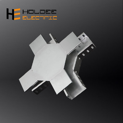 High Quality Lucktech Textured Powder Coating Straight Small Slotted Type Cable Tray Without Zinck Wisker Damage