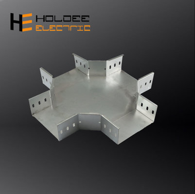 High Corrosion Resistanc Hot Dipped Galvanized/HDG Solid Through Cable Tray Management With ISO CE CCC RoHS Certificate