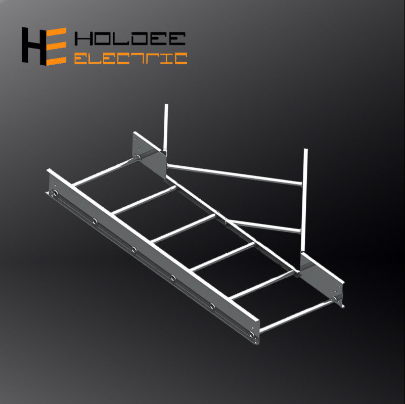 Factory Direct 500mm Heavy Duty Powder Coated Ladder Type Cable Trays With Hangers Weight Made In China Low Price