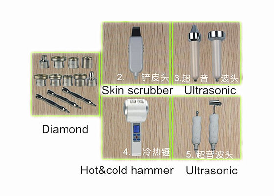 Facial Body Skin Rejuvenation Diamond Microdermabrasion Machine with Electrode Probe