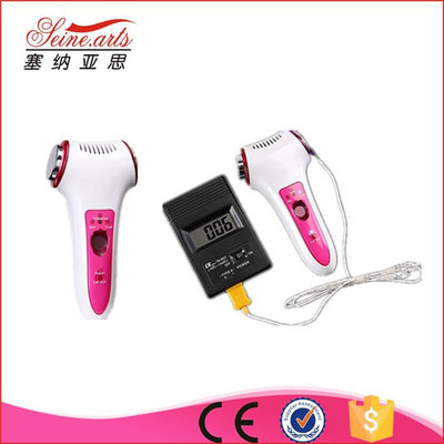 Microcurrent Therapy Skin Care Device Facial Hot Cold Hammer For Shrink Pores