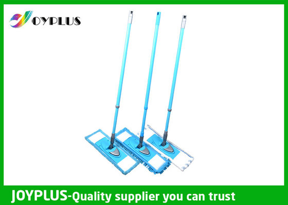 China Microfiber  Mop With Iron Hnalde  Microfiber Flast Cleaning Mop supplier