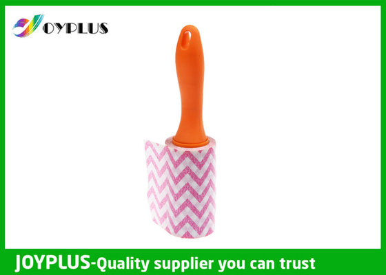 China Disposable Lint Roller Remover With Printe Paper Multi Function 6CM / 10CM / 16CM supplier