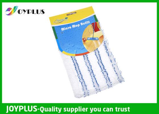 China Foldable Home Cleaning Mop Pads Microfiber Material Strong Absorption Various Colors supplier