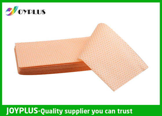 China Yellow Green Color Non Woven Cloth , Window Cleaning Cloths Extra Absorbent supplier