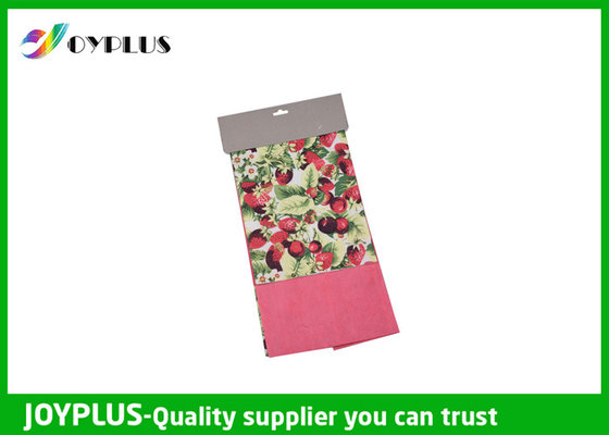 China Non Woven Microfiber Cleaning Cloth Wth Printed Pattern Customized Color / Size supplier