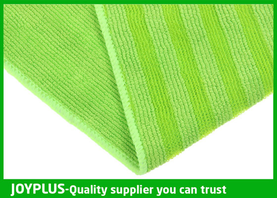 China High Absobent Floor Cleaning Cloth , Window Cleaning Microfiber Cloths Durable supplier