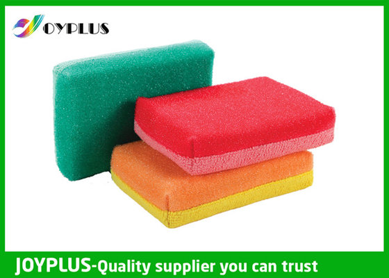 China Kitchen Cleaning Products Nylon Scouring Pad Double Side Personalized Logo supplier