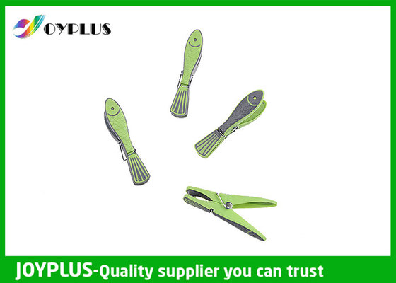 China Special Shape Plastic Wooden Cloth Clip , Colored Plastic Clothespins supplier