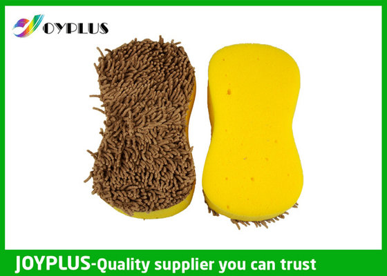 China Car Cleaning Sponge With Chenille Side supplier