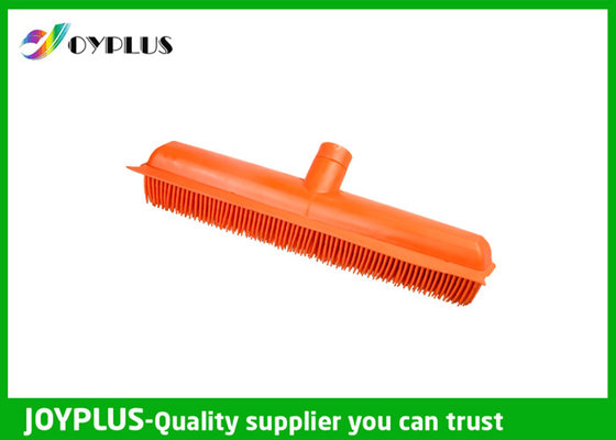 China Orange Color Garden Cleaning Tools Rubber Broom Head Durable HG0610-H supplier