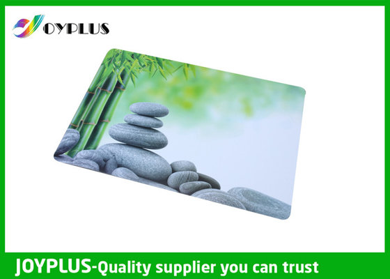 China Full Color Print Beautiful Table Mats , Bright Coloured Placemats HKP0110-21 supplier