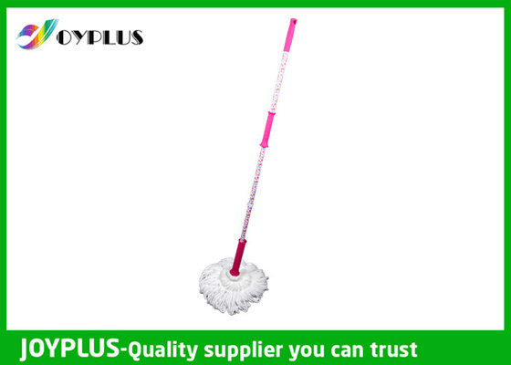 Microfiber twist mop with iron handle  easy cleaning mop with printed handle  new twist mop supplier