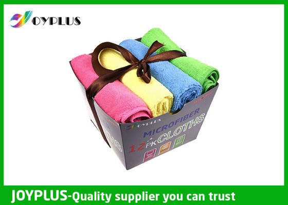 Quick Drying Microfiber Cleaning Cloth For All Purpose Cleaning OEM / ODM Acceptable supplier