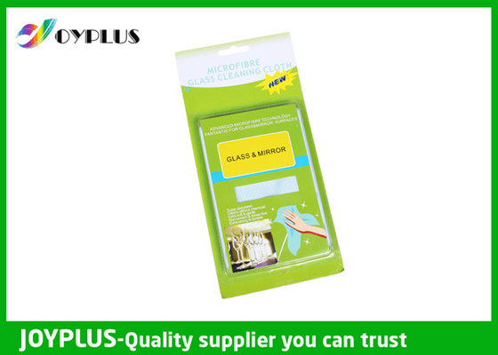 JOYPLUS Microfiber Cleaning Products Microfiber Glass And Mirror Cloth 200GSM supplier