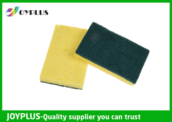 Various Shape Kitchen Cleaning Pad Cellulose Sponge Scourer Antibacterial supplier