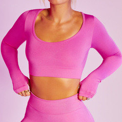 Women's Sportswear Sports Gym Legging Seamless Fitness vest suspenders long sleeves Yoga Suit high waist pants Training Wear