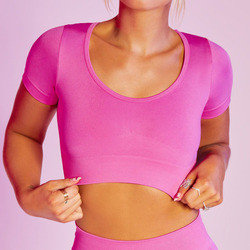 Women's Sportswear Sports Gym Legging Seamless Fitness vest suspenders long sleeves Yoga Suit high waist pants Training Wear